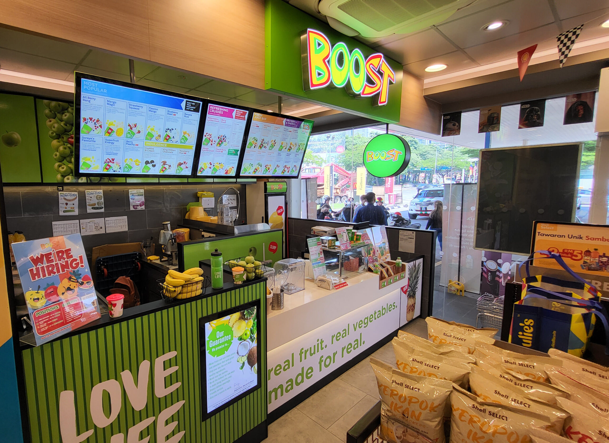 Boost Juice, Shell Jalan Ipoh - Ark Empire